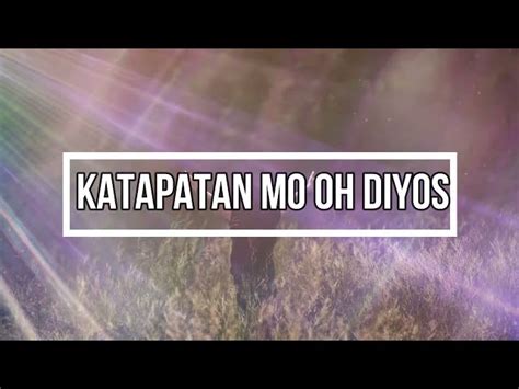 Musikatha Katapatan Mo O Diyos Chords Lyrics