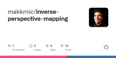 github makkrnic inverse perspective mapping