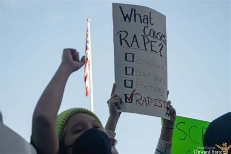 Photo Story Students Against Sexual Violence Protest March Across