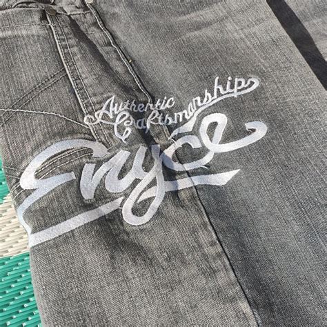 Enyce Jeans 40 Waist 20 Width 33 5 Long Ships Depop