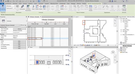Door And Window Layout And Design In Revit Placing And Repositioning