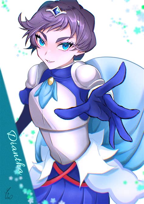 Diantha Pokemon And More Drawn By Yao Evep Danbooru Diantha Pokemon And More Drawn By Yao Evep Danbooru