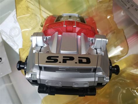 ＜不議價＞ Bandai Power Rangers Spd Sentai Dekaranger 特搜戰隊 Dx 特搜合體 1 號 銀色特別版