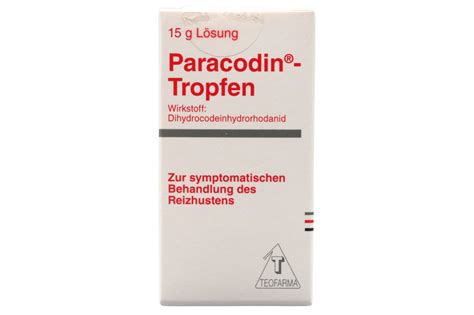 Paracodin Tropfen Anwendung Dosierung Wirkung Und Anwendungshinweise