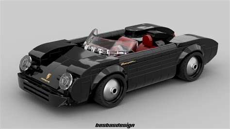 Lego Moc Porsche 550 Spyder Restomod By Besbasdesign Rebrickable