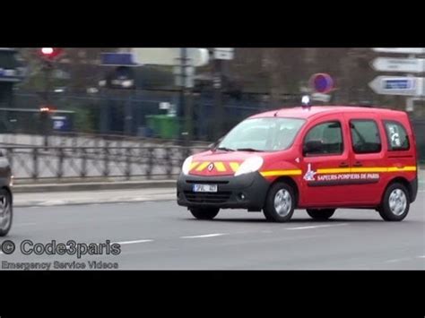 Paris Fire Dept Support Vehicle BSPP SPVL CS Champerret YouTube