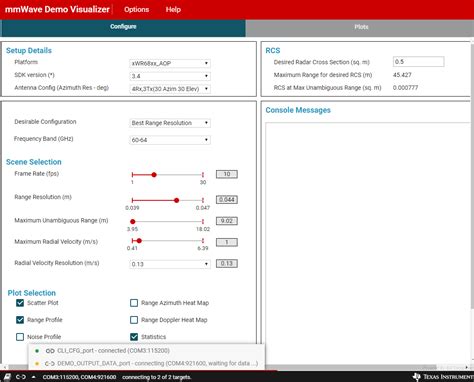Iwr6843aopevm Cannot Acces Data Port In Own Serial Code Or Mmwave Demo