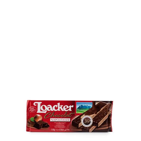 Chocolate Hazelnut Wafers 4 2 Oz Loacker Eataly