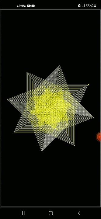 Pydroid 3 Turtle 13 Pythonda Turtle Youtube