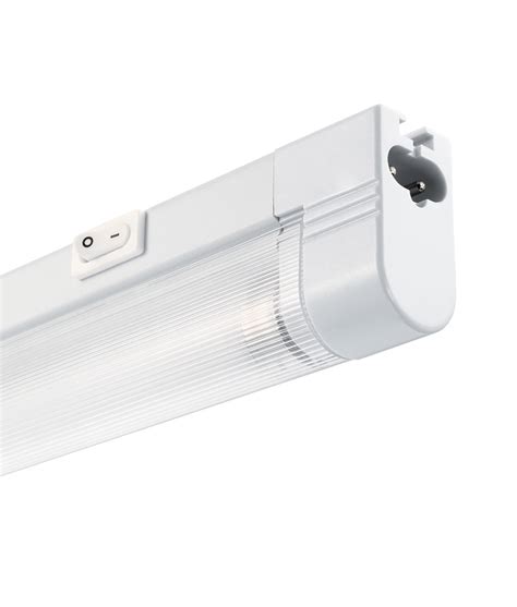 linkable t5 fluorescent batten for use under kitchen cabinets