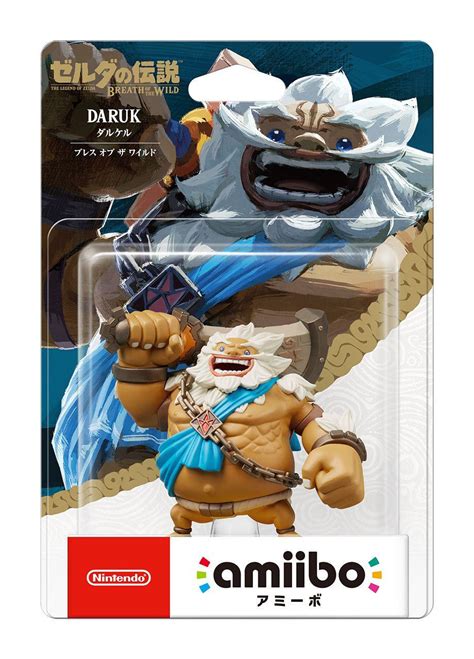 Amiibo The Legend Of Zelda Breath Of The Wild Series Figure Daruk
