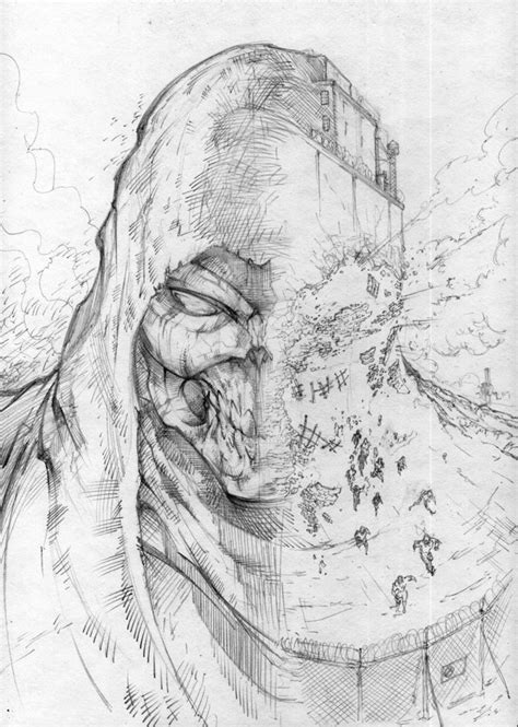 Skeleton Inspector Teaser Pencil Concept Art Sketch Book Fan Art