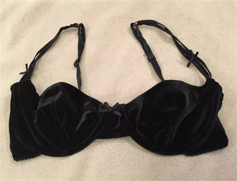 Vintage 1990s Velvet Lingerie Set Vintage Bra 36b 90s Bra Etsy Artofit