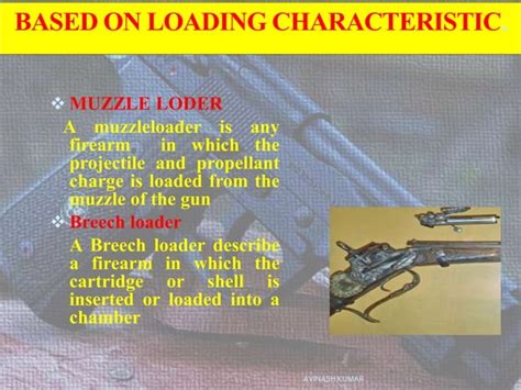 Firearm And Its Classification Pptx Arms And Ammunition Sensitive