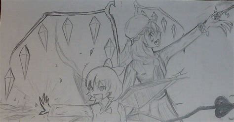 フランドール 落書き 露草のイラスト Pixiv