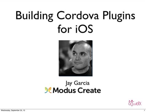 Building Cordova Plugins For Ios Ppt