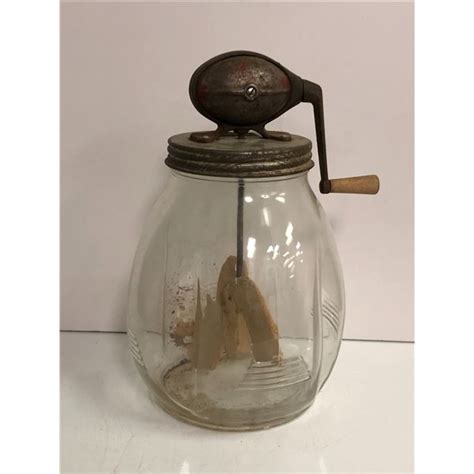 1930s Dazey No 8 Glass Butter Churn St Louis Usa