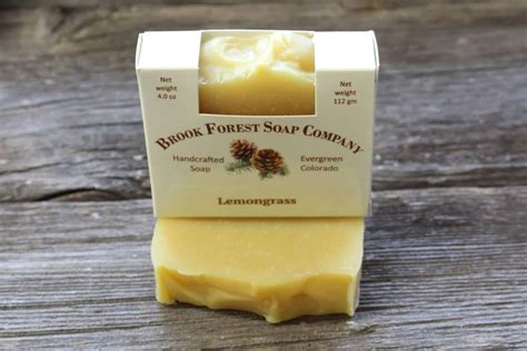 Lemongrass Soap Brook Forest Soap Company