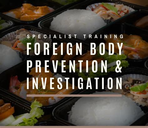 Fdq Foreign Body Prevention Course Uk 1 Day Food Safety Training Verner Wheelock