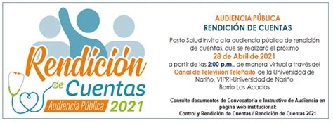 Rendición De Cuentas 2021