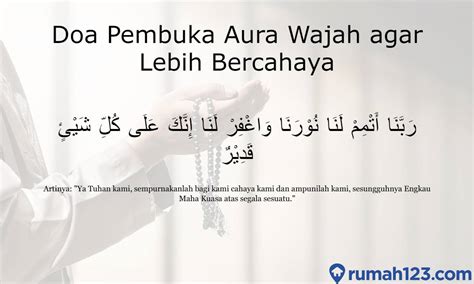 8 Doa Membuka Aura Wajah Agar Tampak Sehat Berseri Lengkap