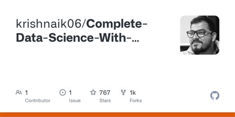 GitHub Krishnaik06 Complete Data Science With Machine Learning And