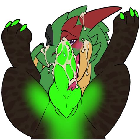 Rule 34 Black Body Bodily Fluids Cum Dragon Duo Feral Genital Fluids
