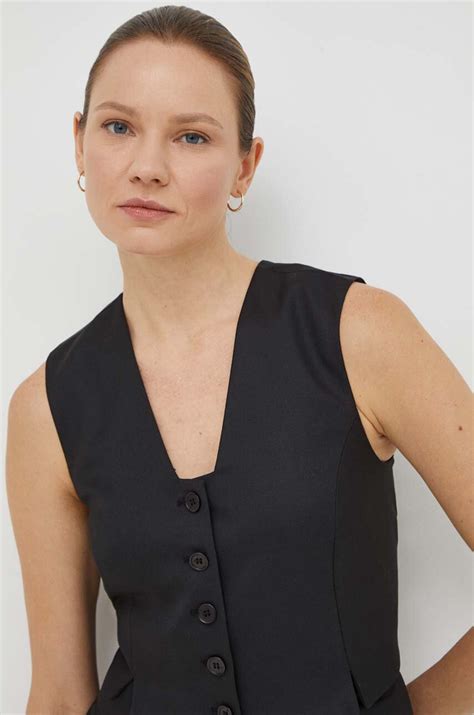 Vesta By Malene Birger čierna Farba Jednoradová Answear Sk