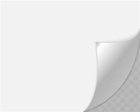 컬된 모서리와 벡터 백서 배경 무료 벡터