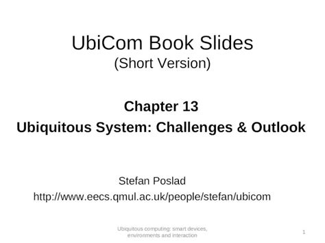 ppt ubiquitous system challenges and outlook dokumen tips
