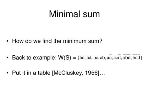 Ppt Prime Implicants Prime Implicates And Consequence Finding