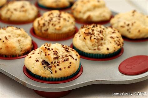 Cream Cheese Chocolate And Peanut Butter Chip Muffins