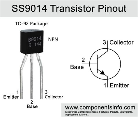 SS9014 Transistor Pinout, Equivalent, Uses, Features, Datasheet ...