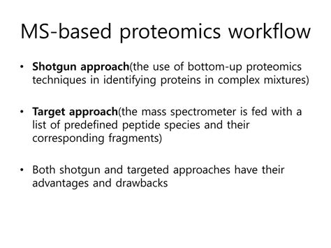 Ppt Proteomic Analysis Of Cellular Systems Powerpoint Presentation