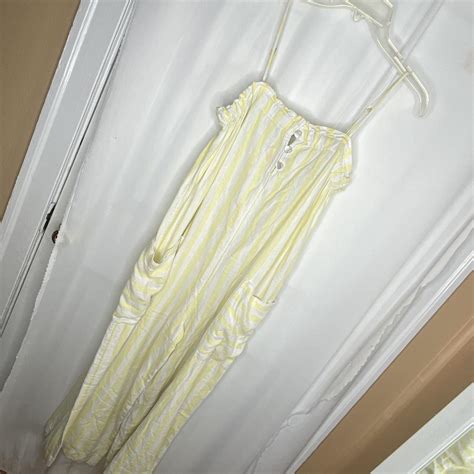 Stoney Clover Lane X Target Yellow And White Stripe Depop