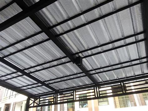 หลังคา Metal Sheet ต่อเติมหลังคาบ้านราคาประหยัด เฟอร์นิเจอร์และของตก