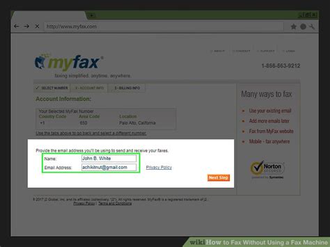 How To Fax Without Using A Fax Machine With Pictures WikiHow