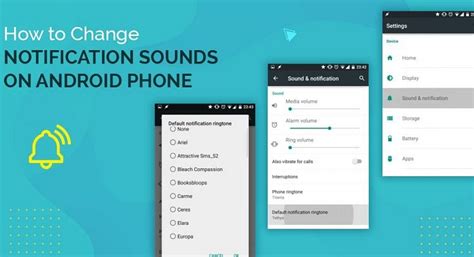 How To Change Notification Sound On An Android Phone