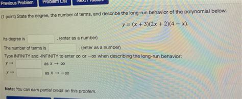 Solved 1 Point Each Graph In The Figure Is The Graph Of A