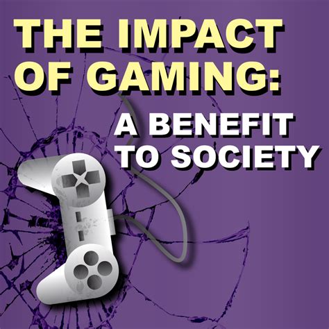 The Impact Of Gaming A Benefit To Society Infographic