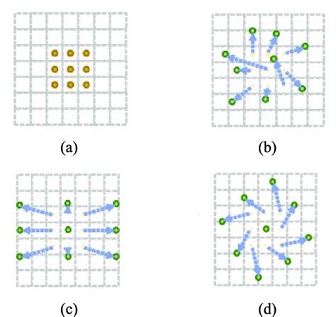 Sampling Information Of Different Types Of Convolution On The Feature