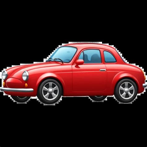 Red Car Emoji Ai Emoji Generator