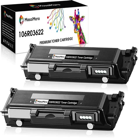 Amazon.com: MasaiMara 106R03622 106R03620 Compatible Toner Cartridges ...