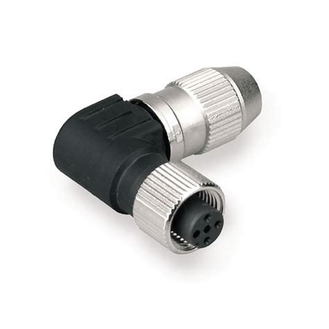 Conector Sensor Ang M12 Saibw 4 Idc Weidmuller Conexel Dimensional