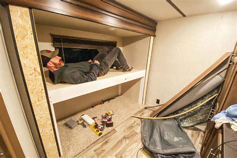 Rv Mod Made Easy Diy Bunks