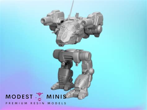 Catapult Cplt K2 2 Piece Mech Mini Sci Fi Robot Etsy