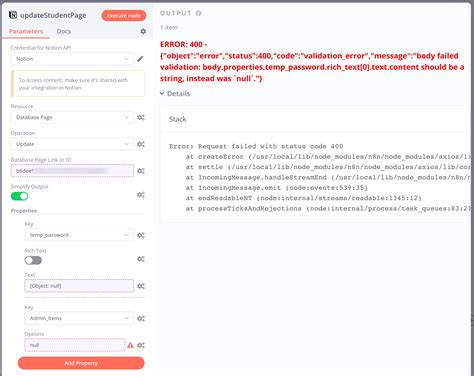 null value in notion node causing error questions n8n community