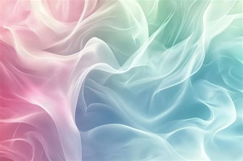 Serene Pastel Swirls Elegant Abstract Background Design With Soft Color Palette For
