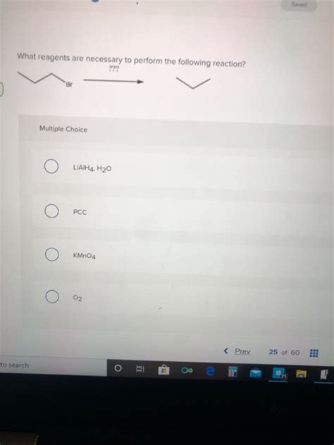 Solved What Reagents Are Necessary To Perform The Following Chegg
