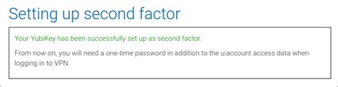 Setting Up Security Key Yubikey As Second Factor For Vpn